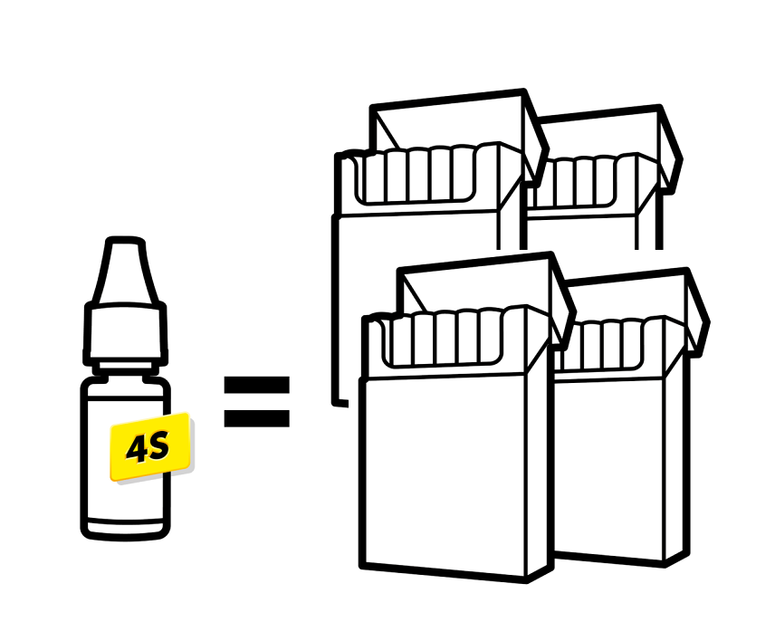 Liqua 4S Lemon Pie (Placinta cu Lamaie) 20 mg nicsalt, 10 ml - Vapi.ro